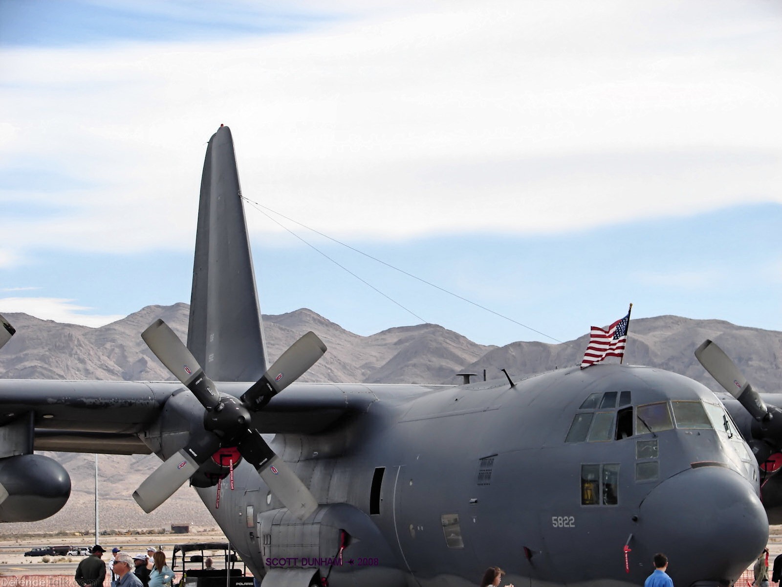 USAF MC-130E Combat Talon Special Operations Transport Aircraft ...