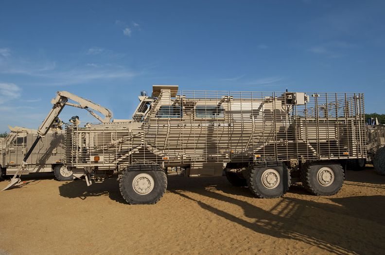US Army Details Buffalo Mine Protected Clearance Vehicle Operations ...