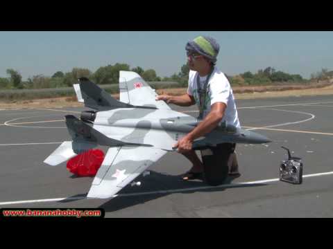 MIG-29 Twin 70mm 360 Degree Thrust Vectoring RTF EDF JET! Flight Review ...