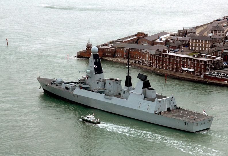Latest Type 45 Destroyer Enters Service with the Royal Navy | Navy ...