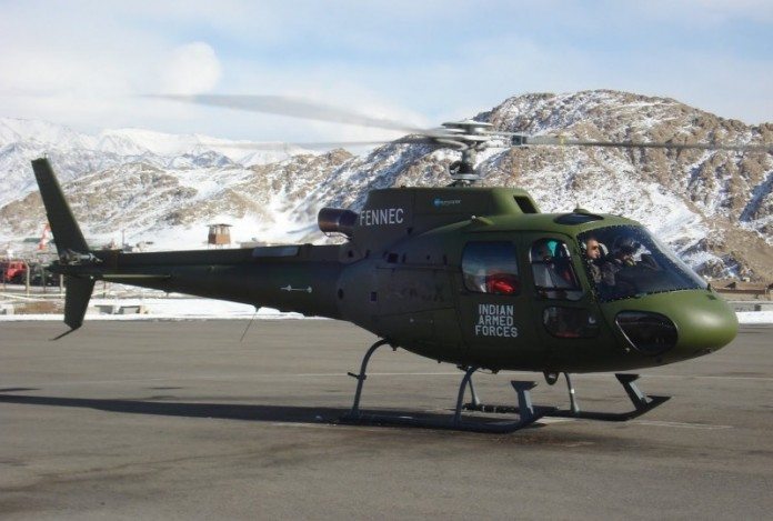 Eurocopter Brings the AS550 C3 Fennec Helicopter to Aero India 2011 ...