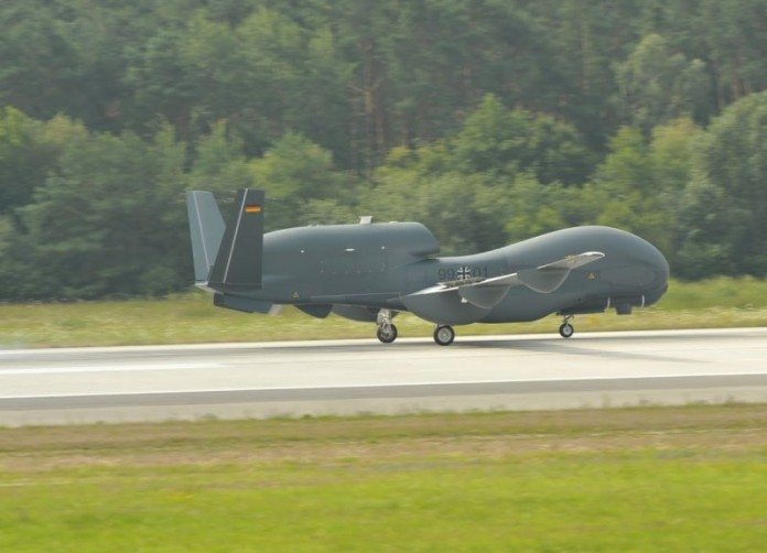 First Euro Hawk Unmanned Aircraft System Touches Down in Germany ...