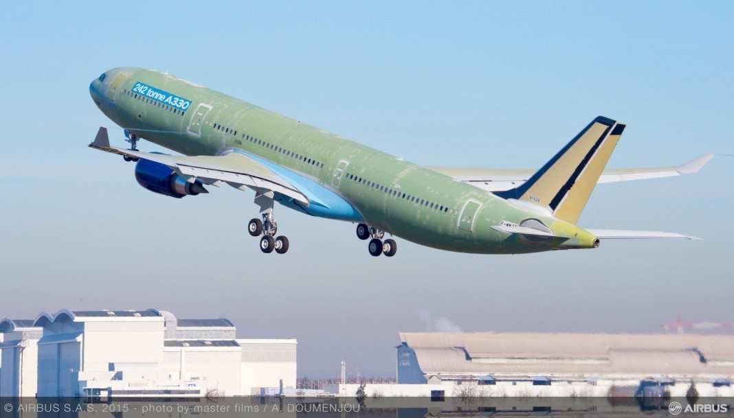 Airbus A330 Increased Maximum Takeoff Weight Version Completes Its ...