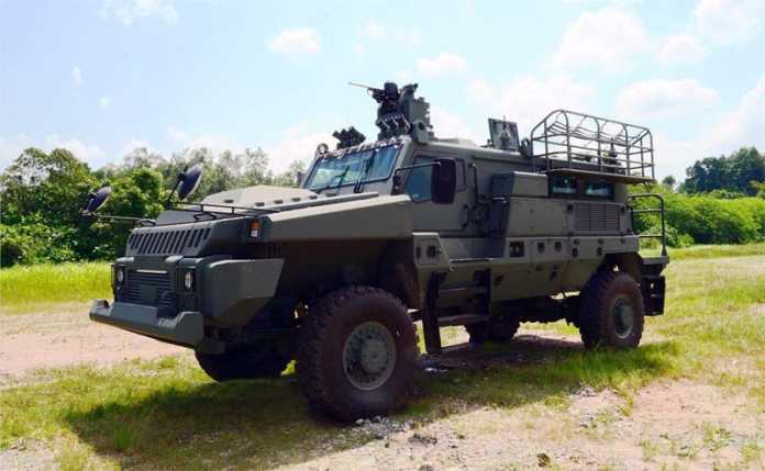 Singapore Inducts New Protected Combat Support Vehicles | DefenceTalk