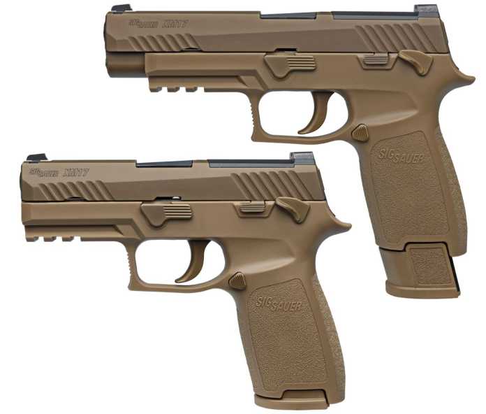 SIG SAUER Awarded the US Army Contract for its New Modular Handgun ...