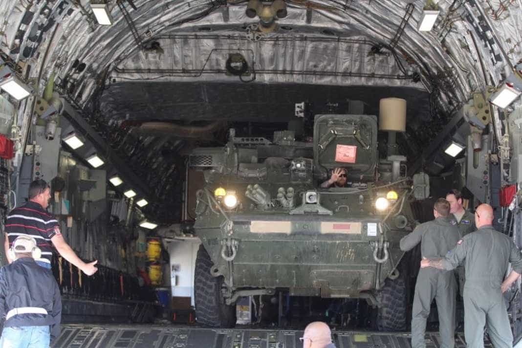 US Army flies Counter UAS vehicles to Europe | DefenceTalk