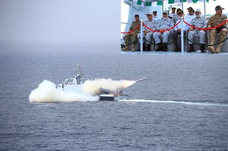 Pakistani Navy Ship Test-Fires Naval Cruise Missile | DefenceTalk