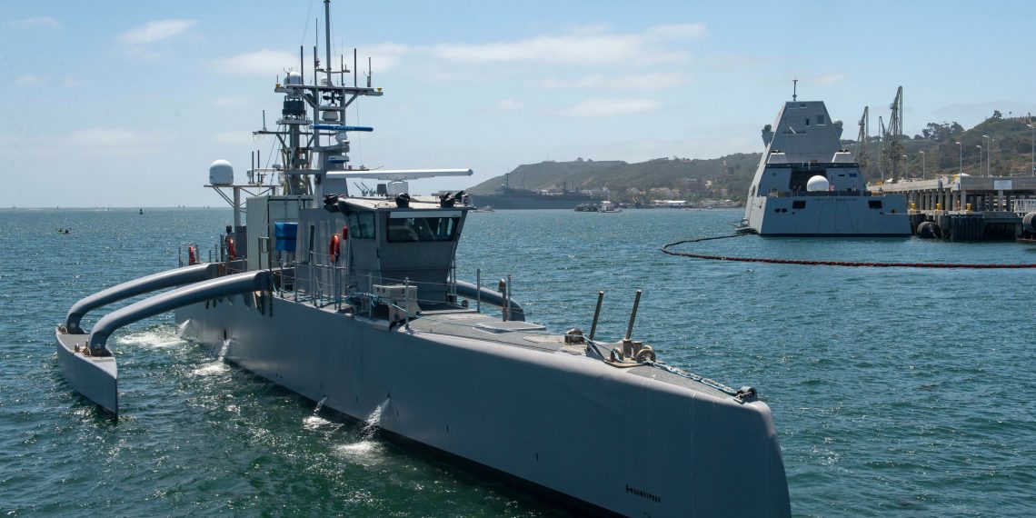 Pentagon combines sea drones, AI to police Gulf region | DefenceTalk